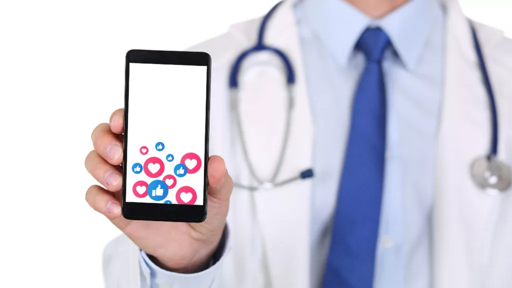Médecin et promotion d'acte médical sur les réseaux sociaux